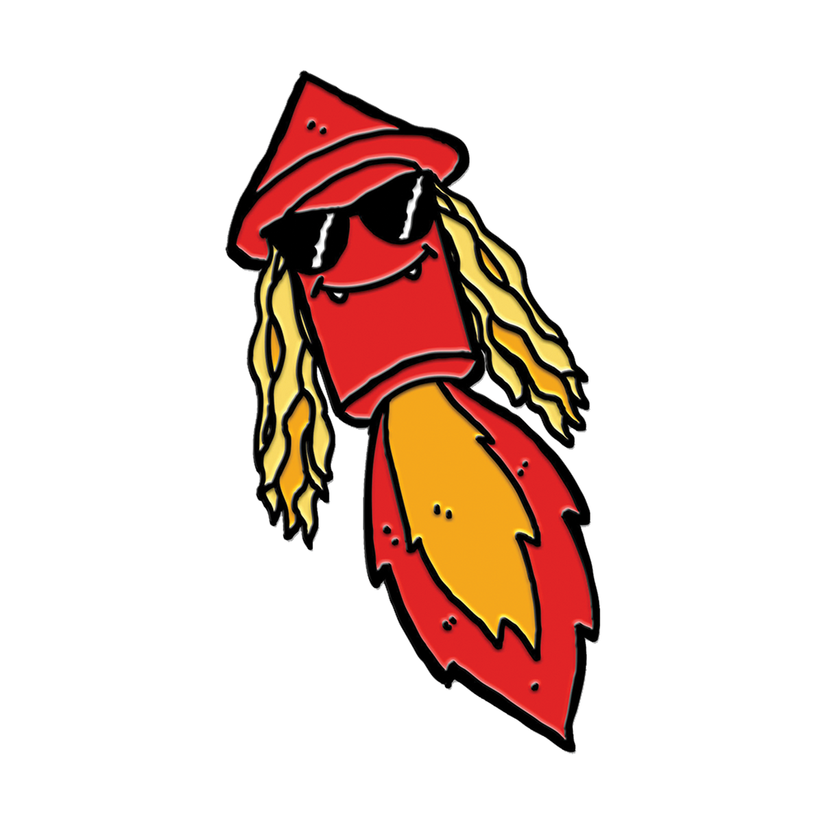 Firework Enamel Pin – The Merch Collective