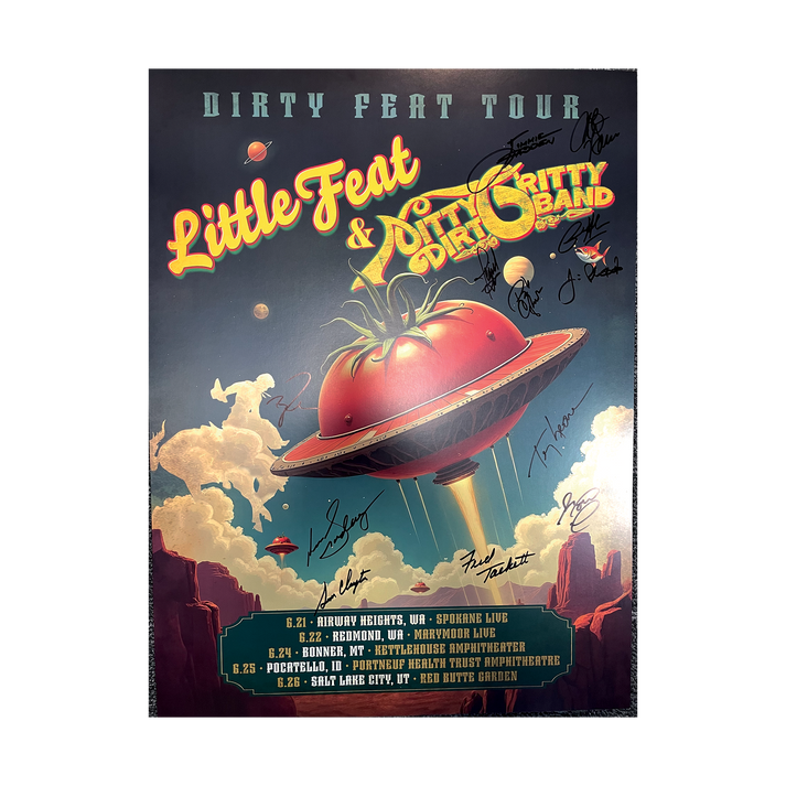 Autographed Dirty Feat Tour Posters – The Merch Collective