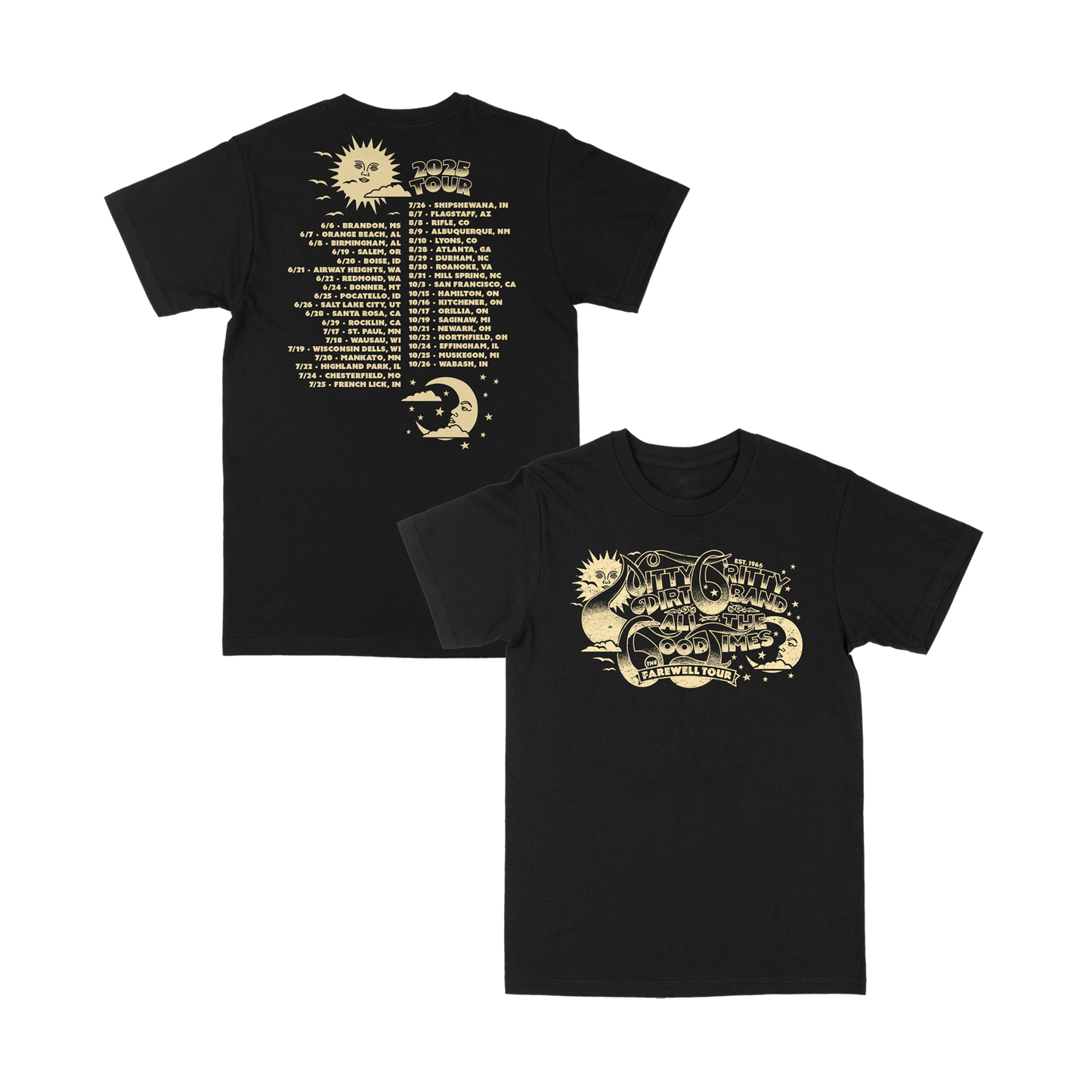 Farewell Tour Fall 2025 Tee – The Merch Collective