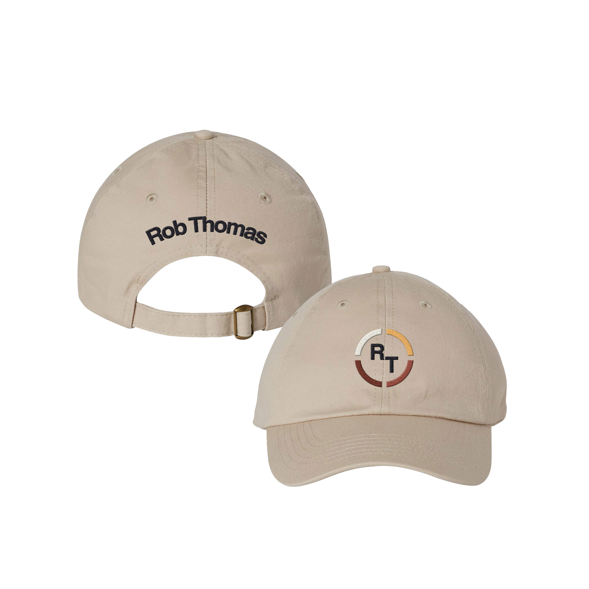 Rob Thomas - Broken Circle Tan Dad Hat – The Merch Collective